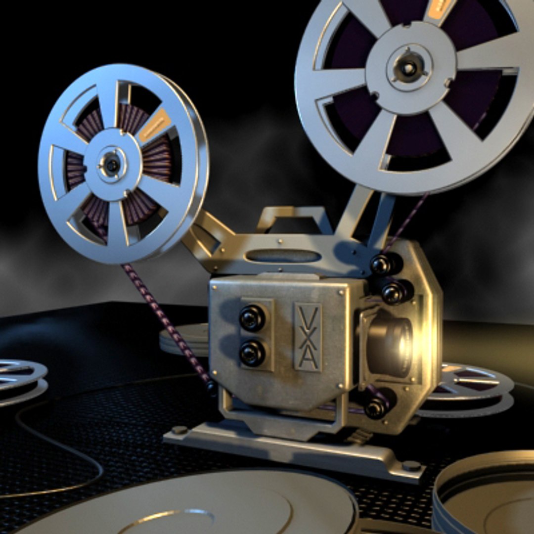 Old Projector Updated 3d Model