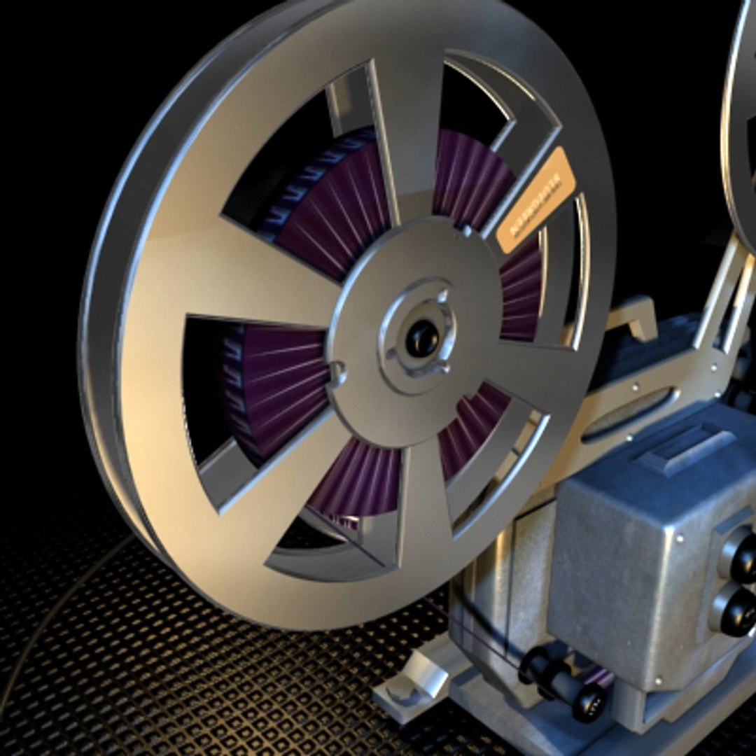 Old Projector Updated 3d Model
