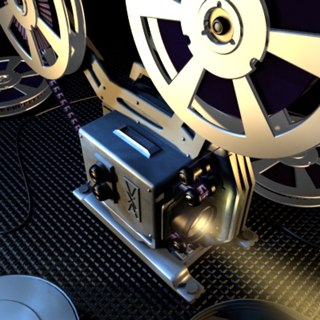 Old Projector Updated 3d Model