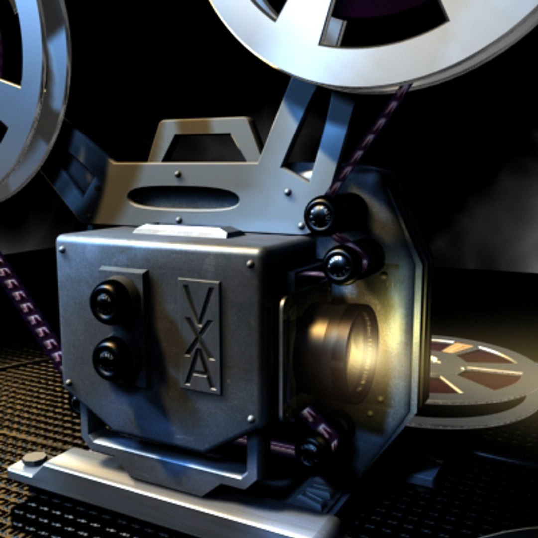 Old Projector Updated 3d Model