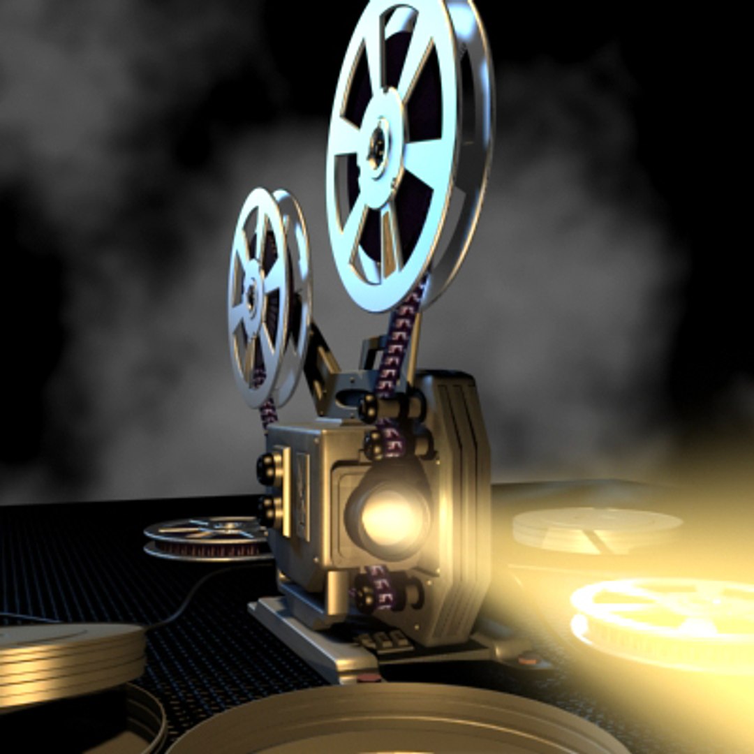 Old Projector Updated 3d Model
