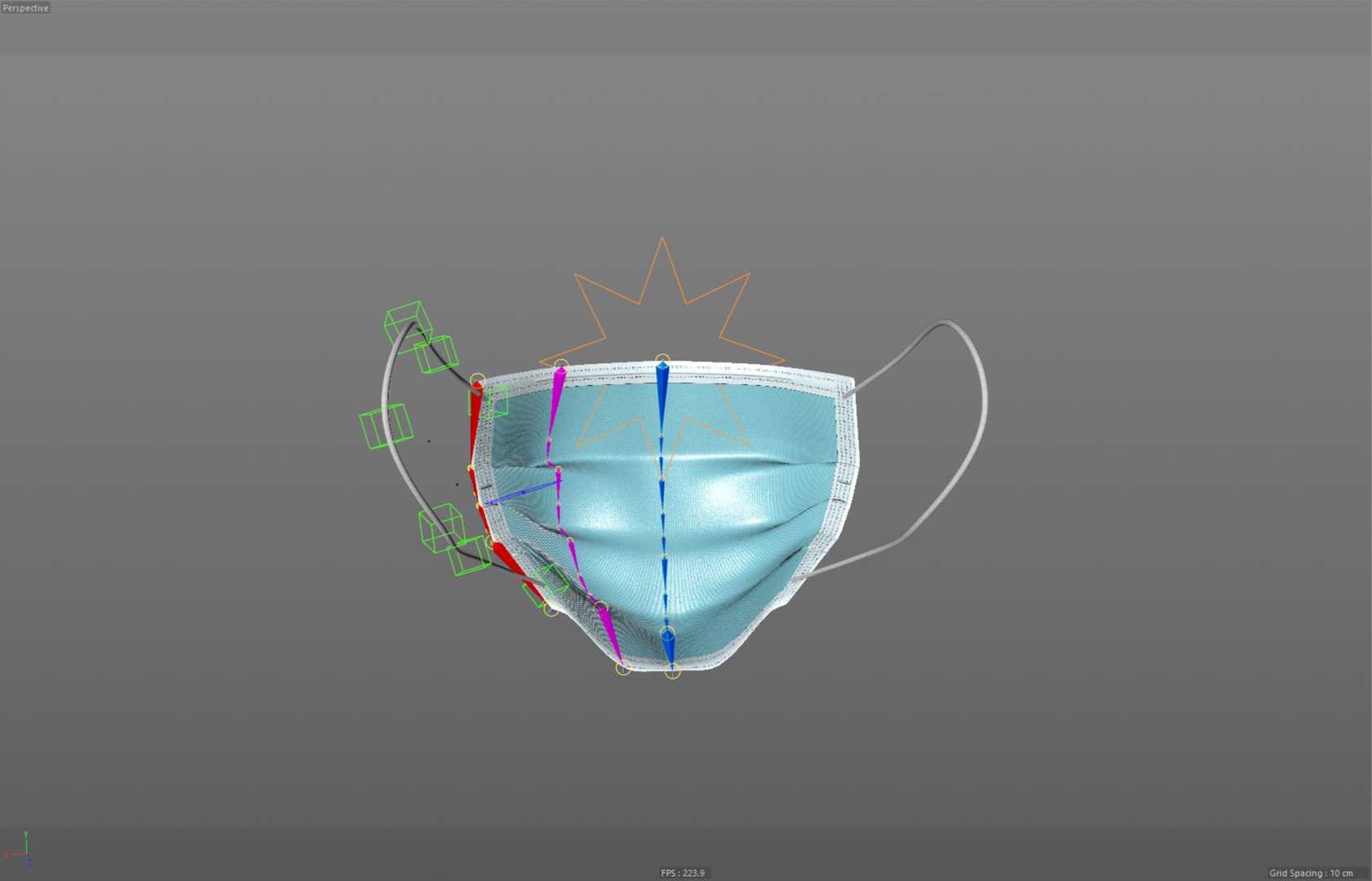 Customizable animatable face mask 3D - TurboSquid 1587343