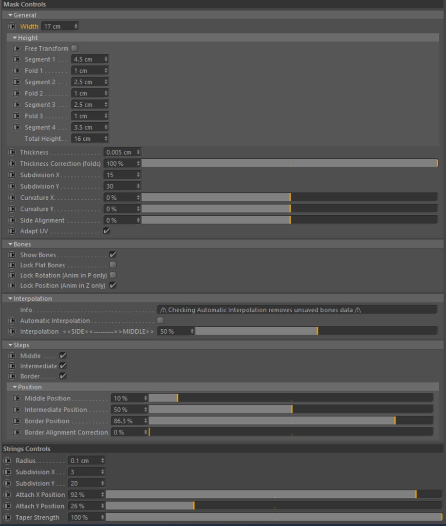 Customizable Animatable Face Mask 3D - TurboSquid 1587343