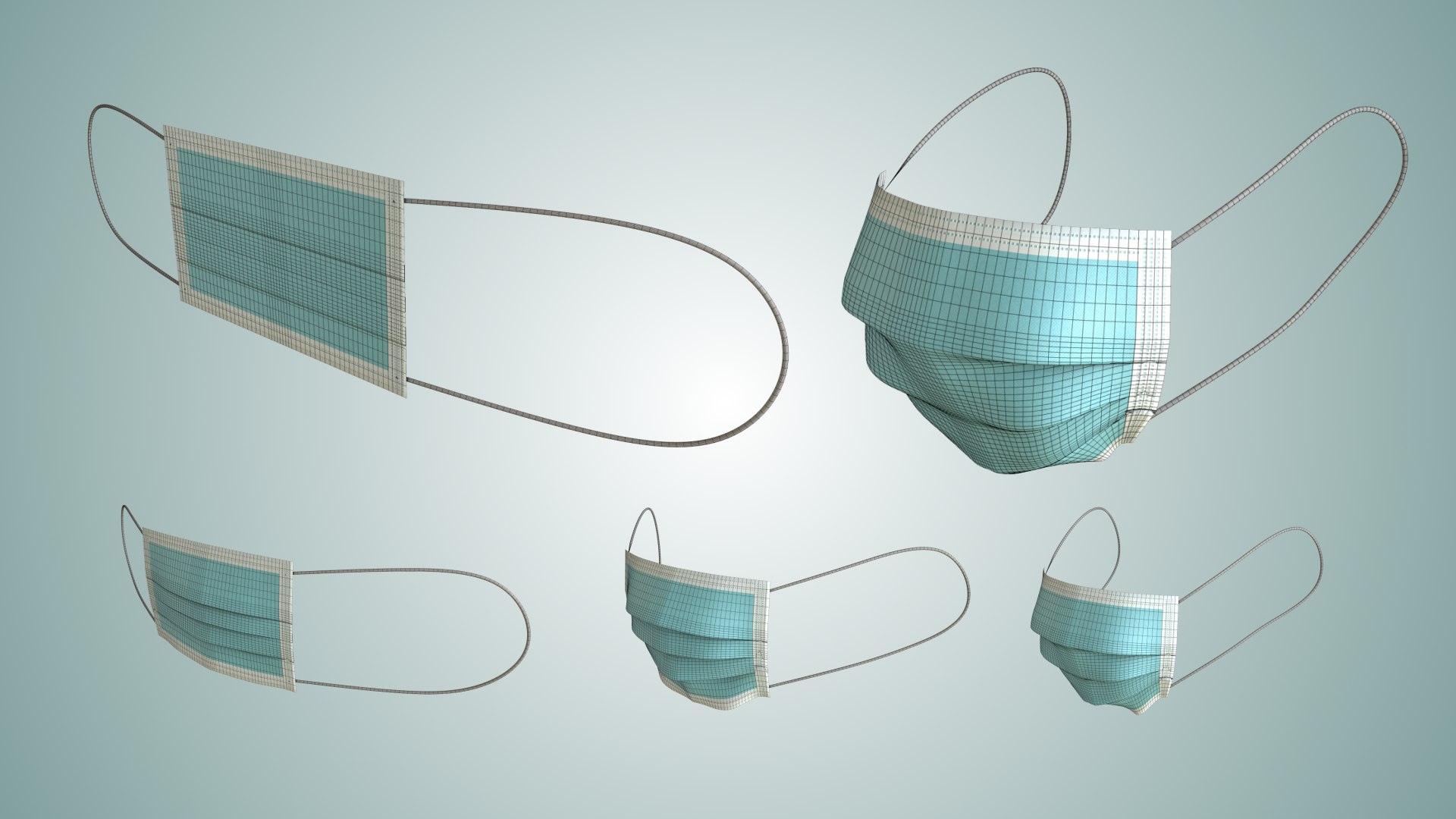 Customizable Animatable Face Mask 3D - TurboSquid 1587343