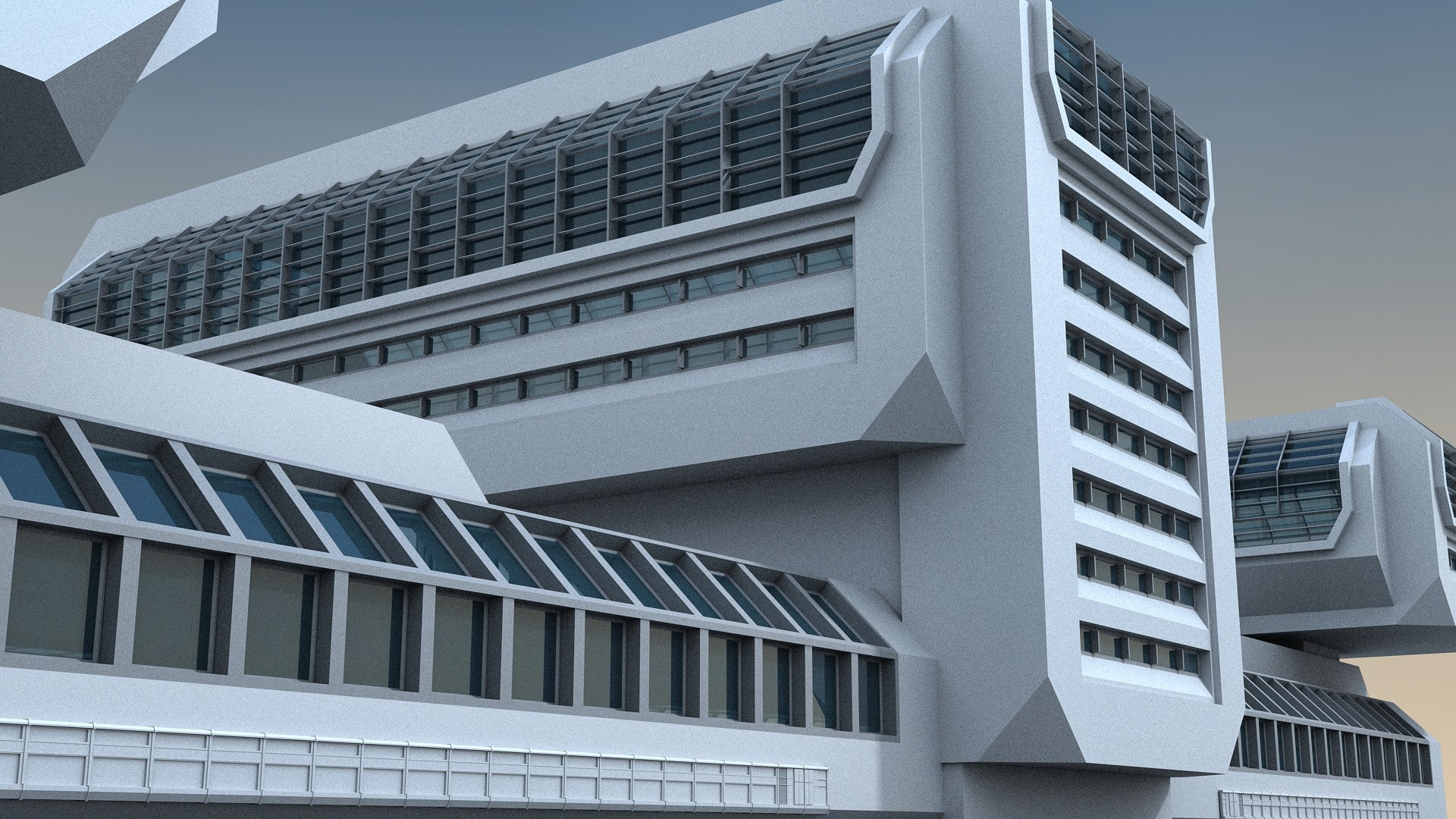 3D model Future Building 007 - TurboSquid 2038513