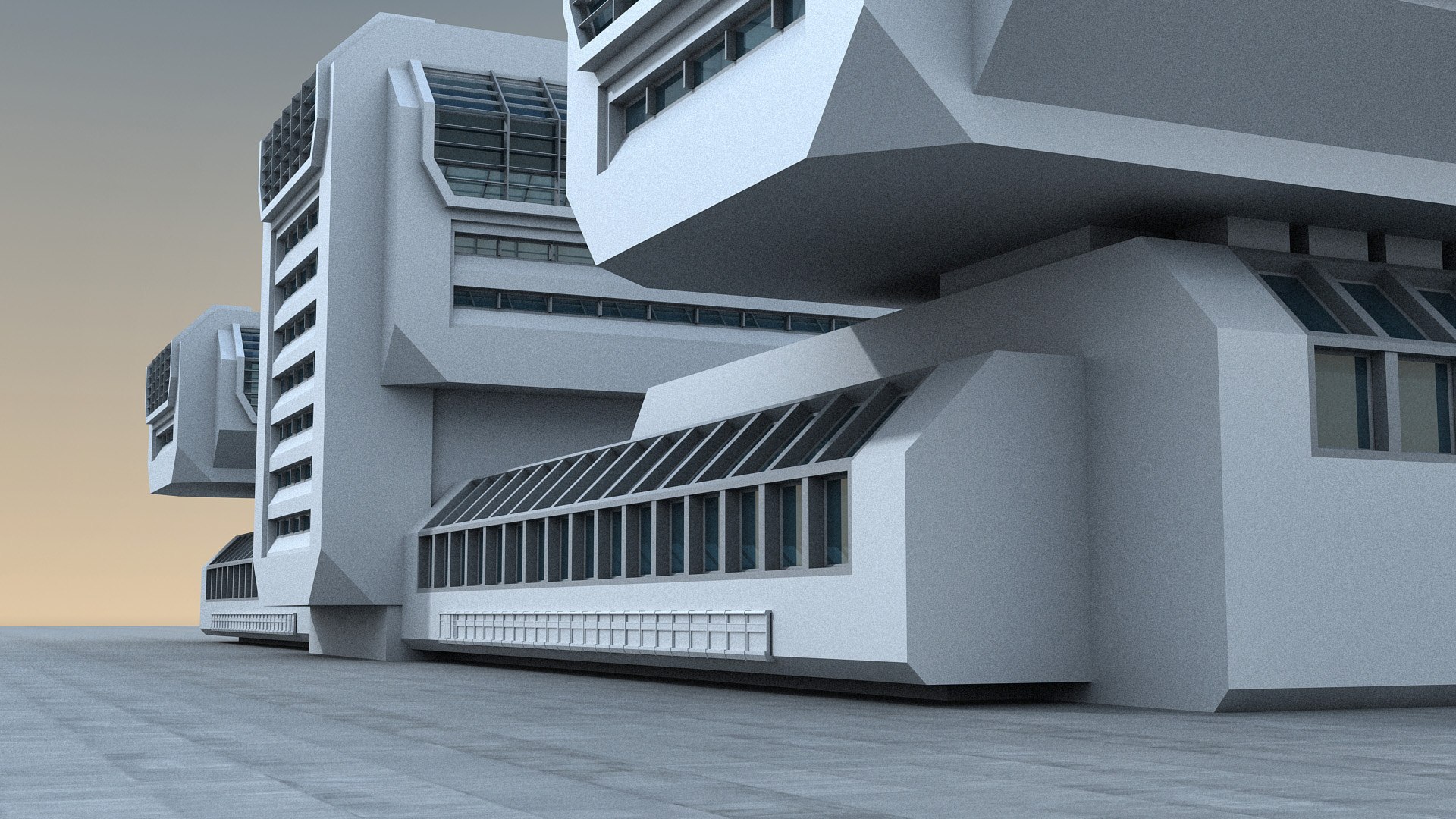3D model Future Building 007 - TurboSquid 2038513