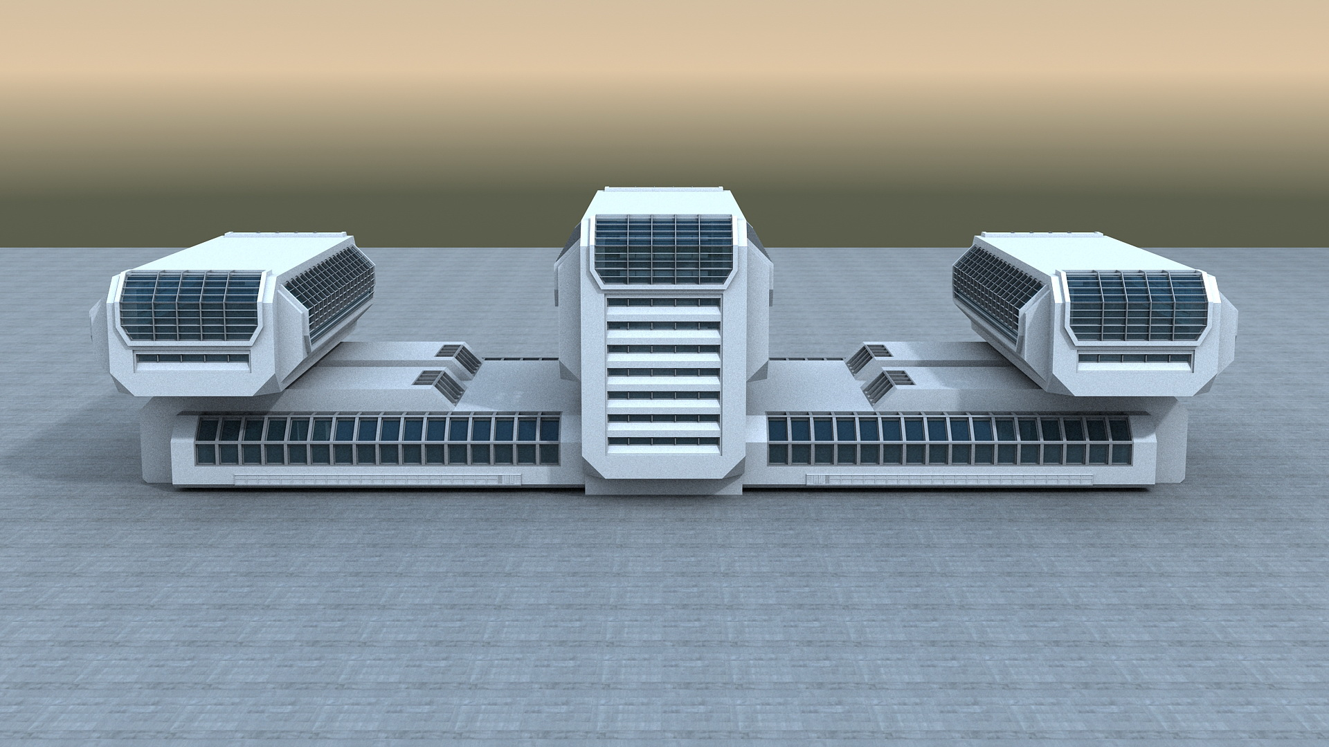 3D model Future Building 007 - TurboSquid 2038513