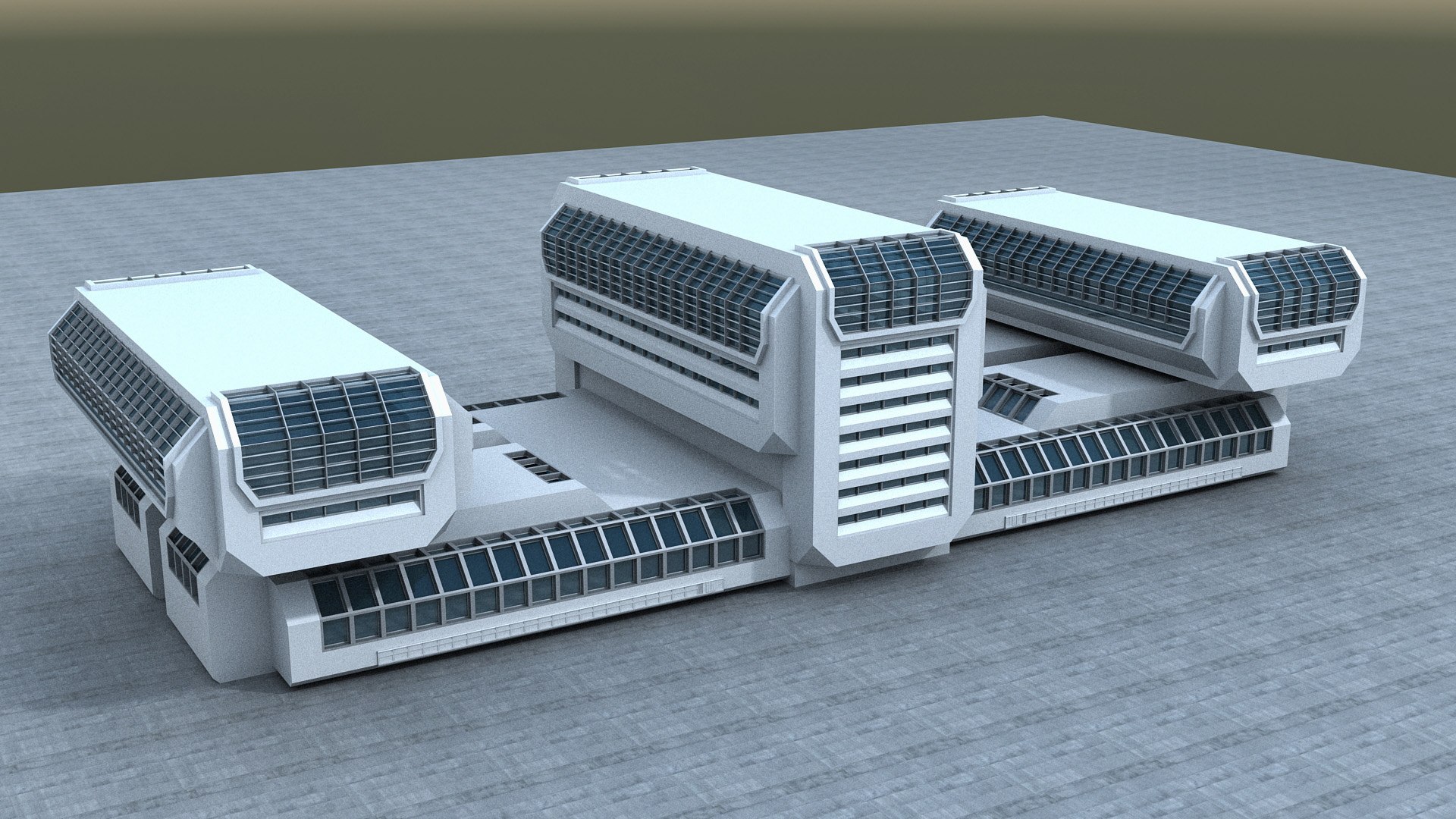 3D model Future Building 007 - TurboSquid 2038513