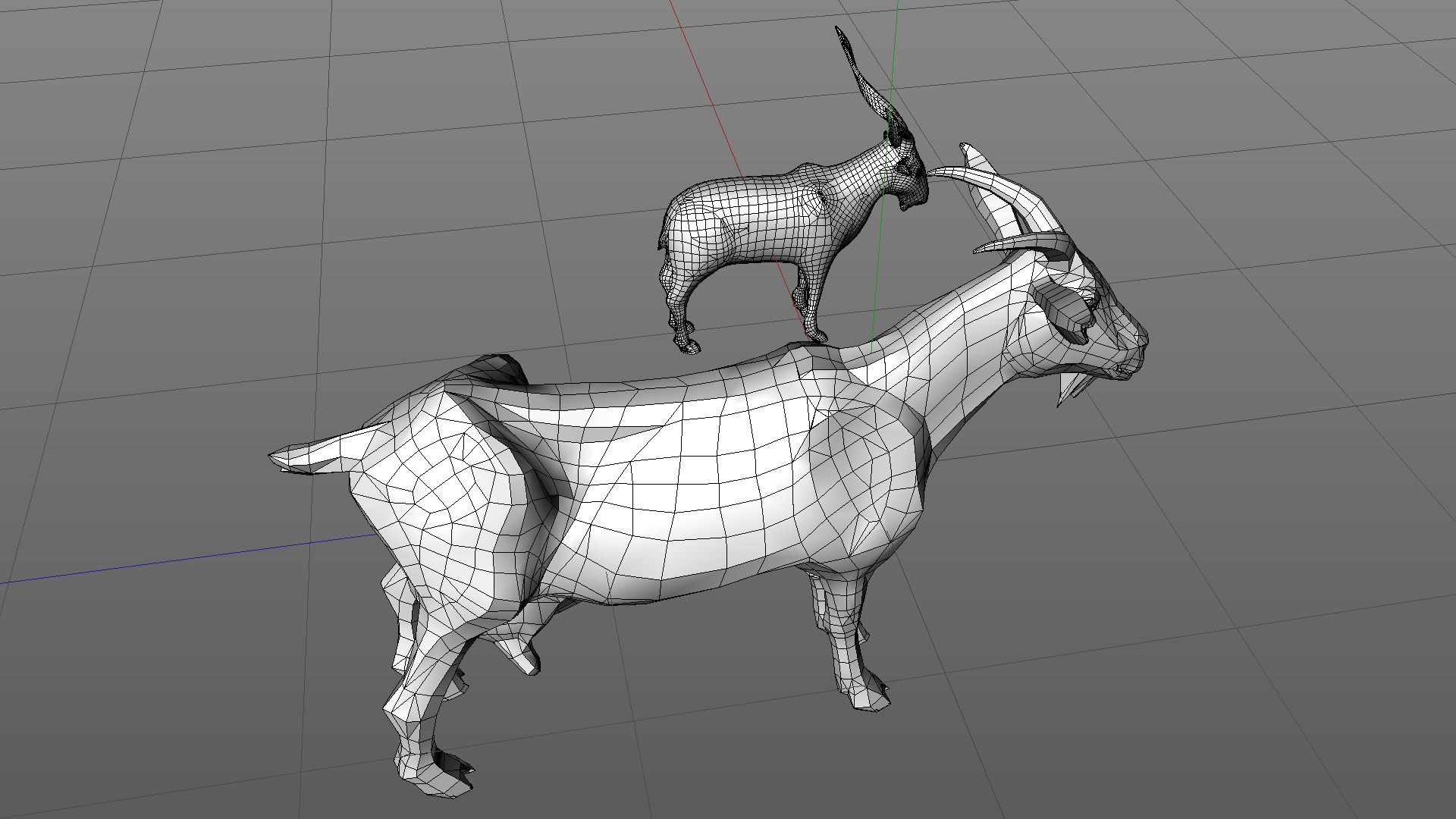 3D goat - TurboSquid 1689115