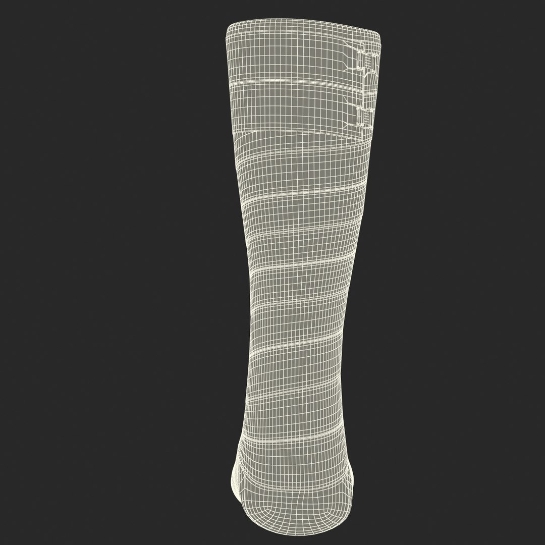 Max Blue Fiberglass Cast Leg