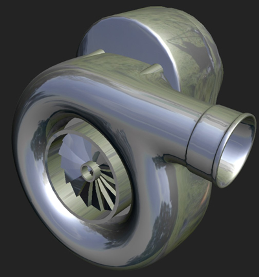 Supercharger 3d Obj