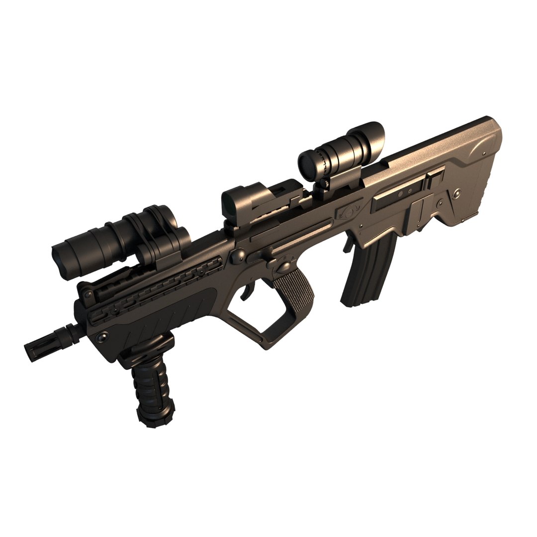 Assault Rifle Tavor X95 Obj