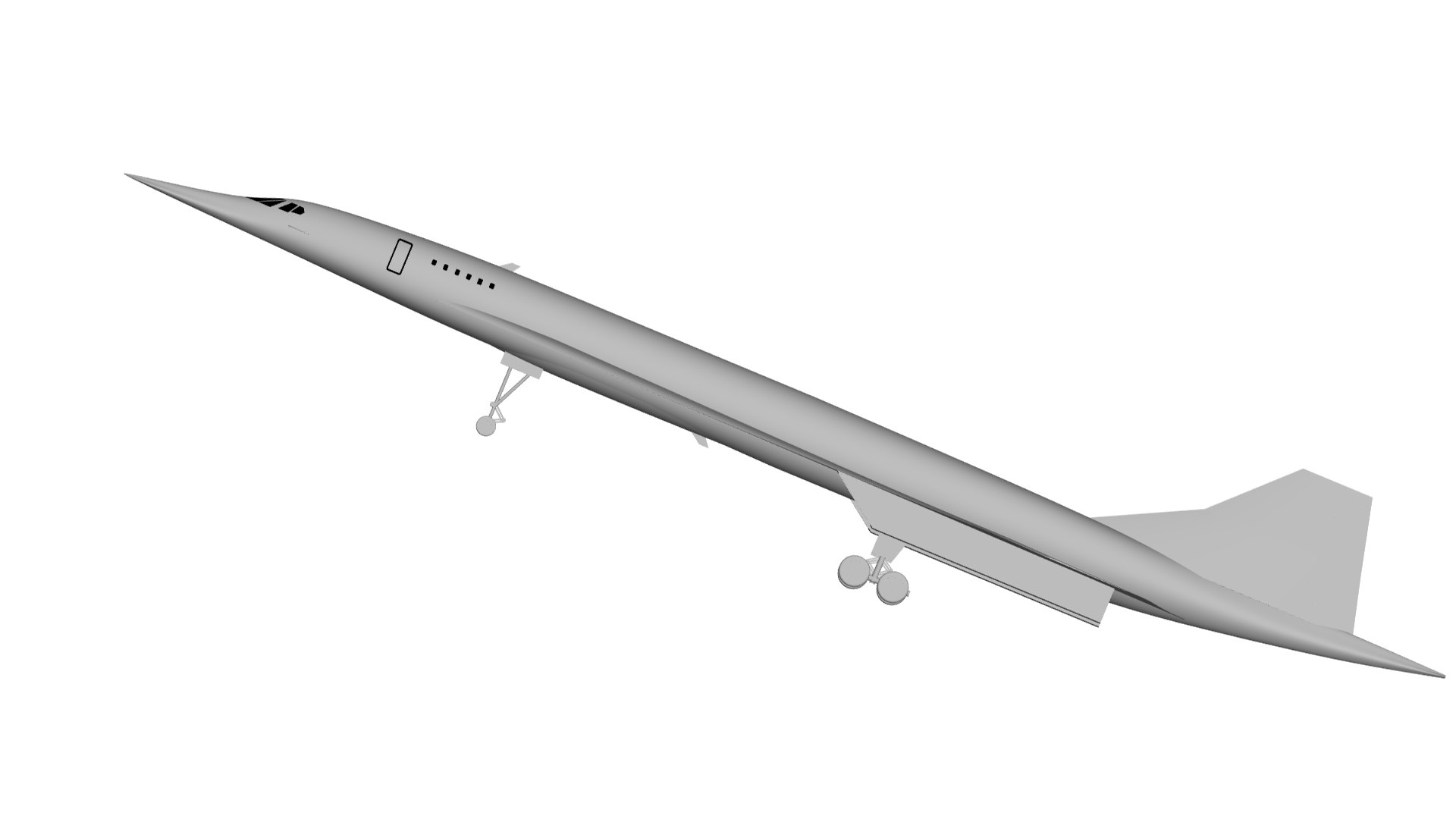 CONCORDE 3D model - TurboSquid 1986724