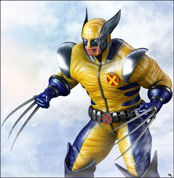 3D Wolverine Models | TurboSquid