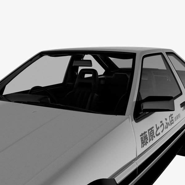 Rigged Toyota AE86 Trueno 3D 모델 - TurboSquid 2039751