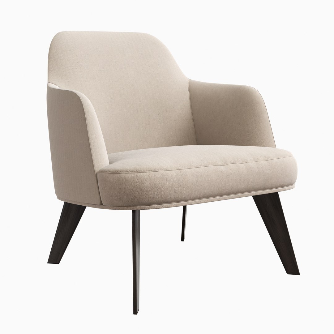 Chair poliform jane 3D model - TurboSquid 1259656