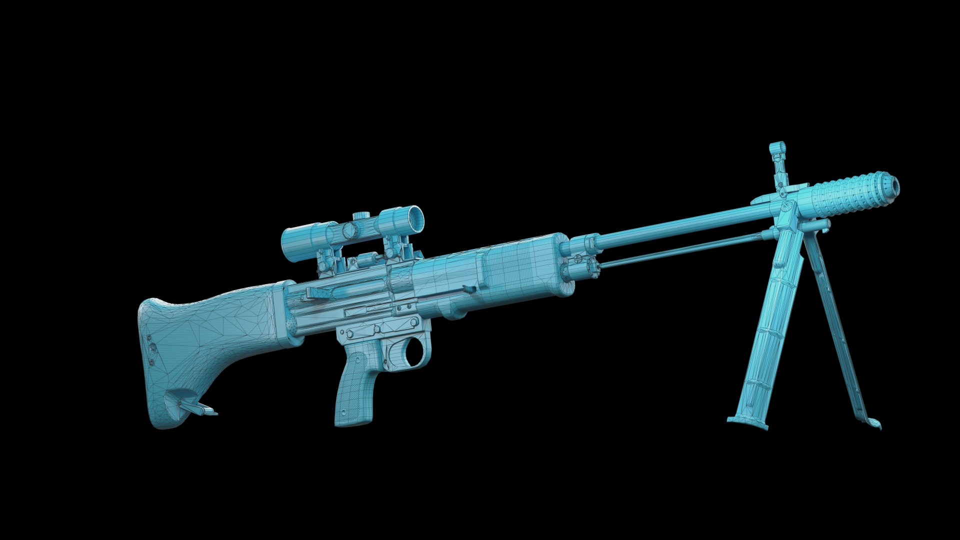 German Fg-42 Weapon Rifle 3D Model - TurboSquid 1439179