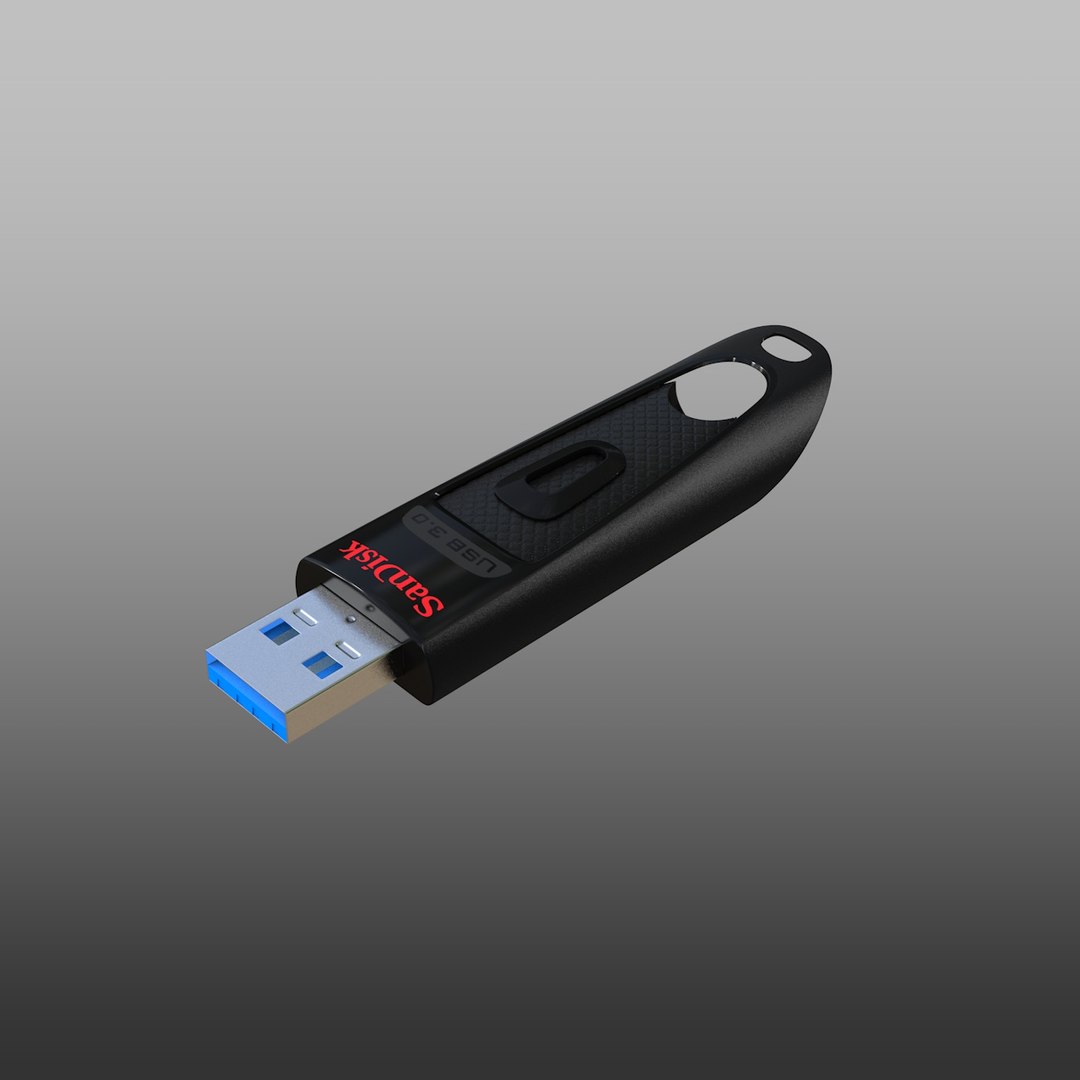 Sandisk Usb Drive Model - TurboSquid 1574868