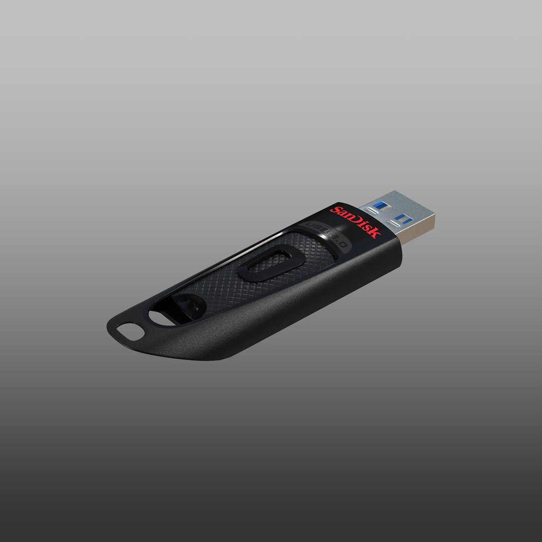 Sandisk Usb Drive Model - TurboSquid 1574868