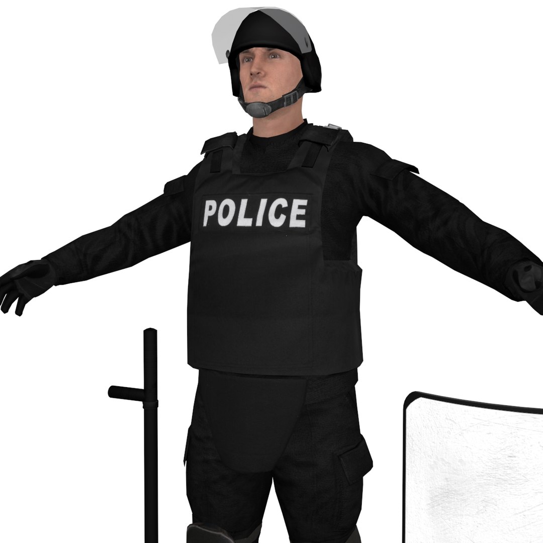 Max Rigged Riot Police Officer
