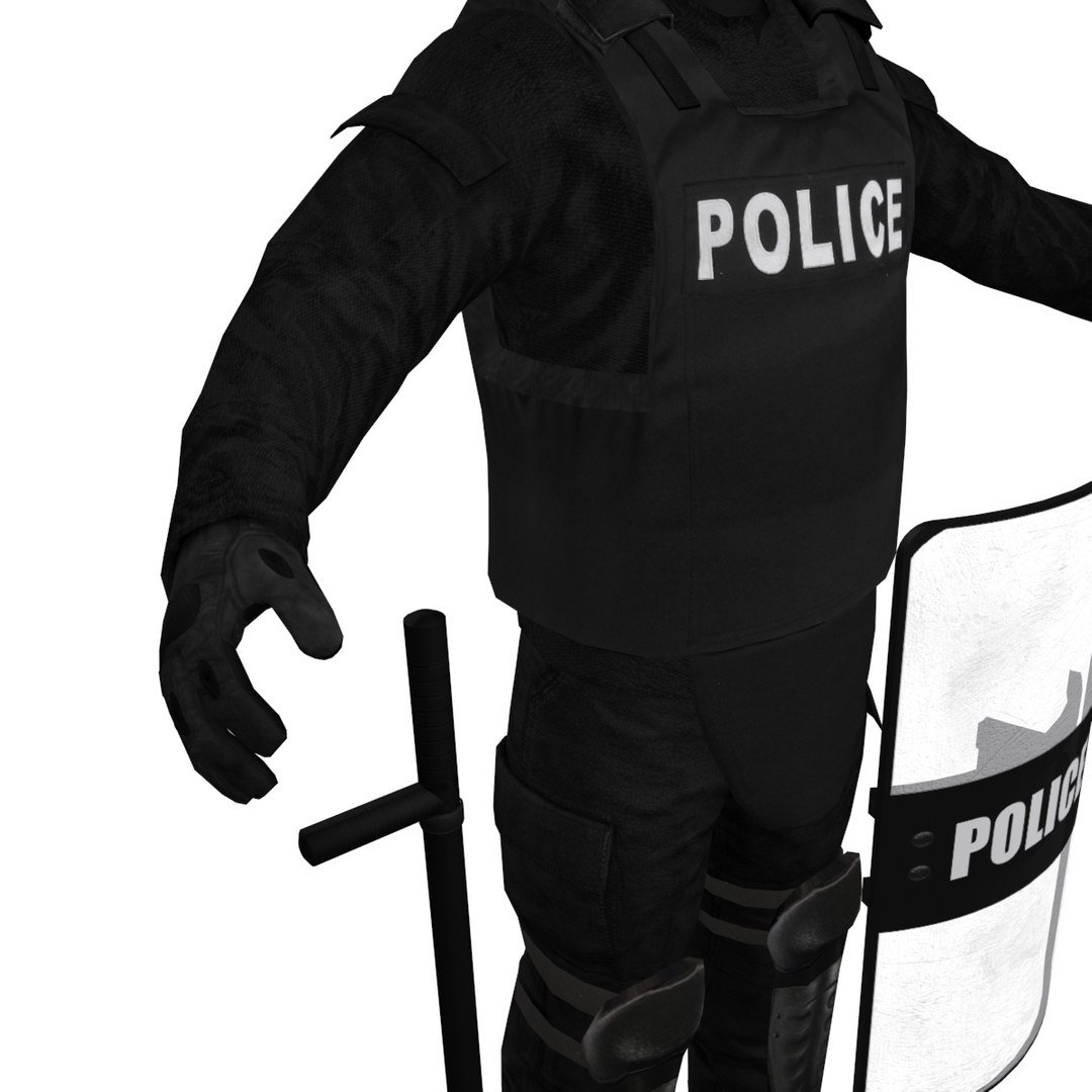 Max Rigged Riot Police Officer