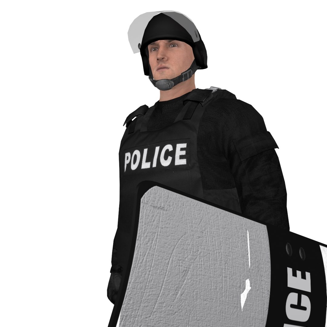 Max Rigged Riot Police Officer