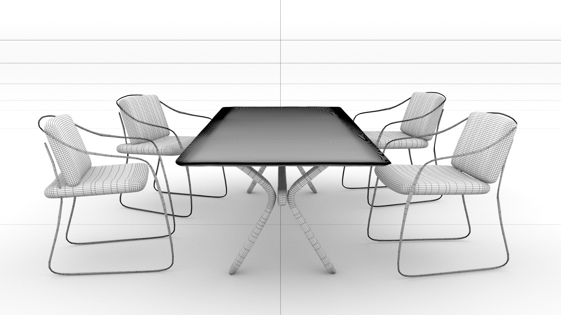 Laos Rustic Table 3D Model - TurboSquid 2274310