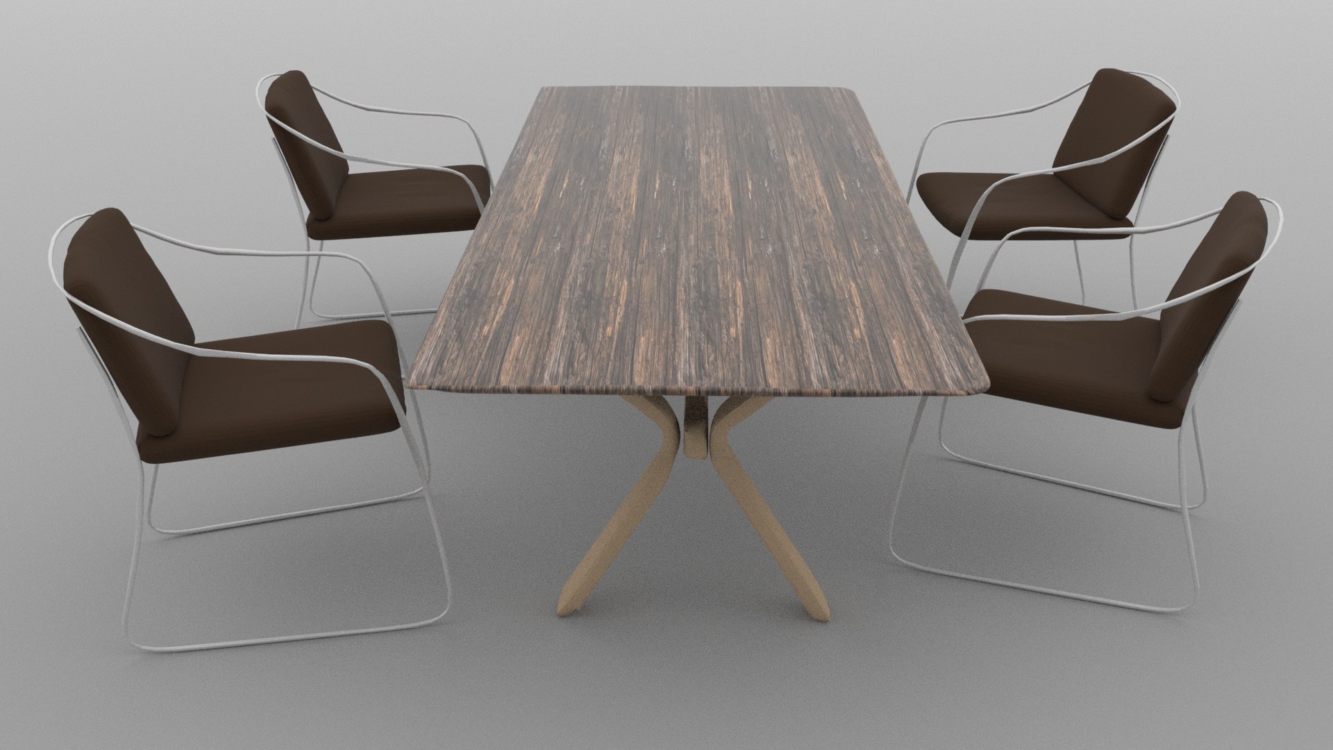 Laos Rustic Table 3D Model - TurboSquid 2274310