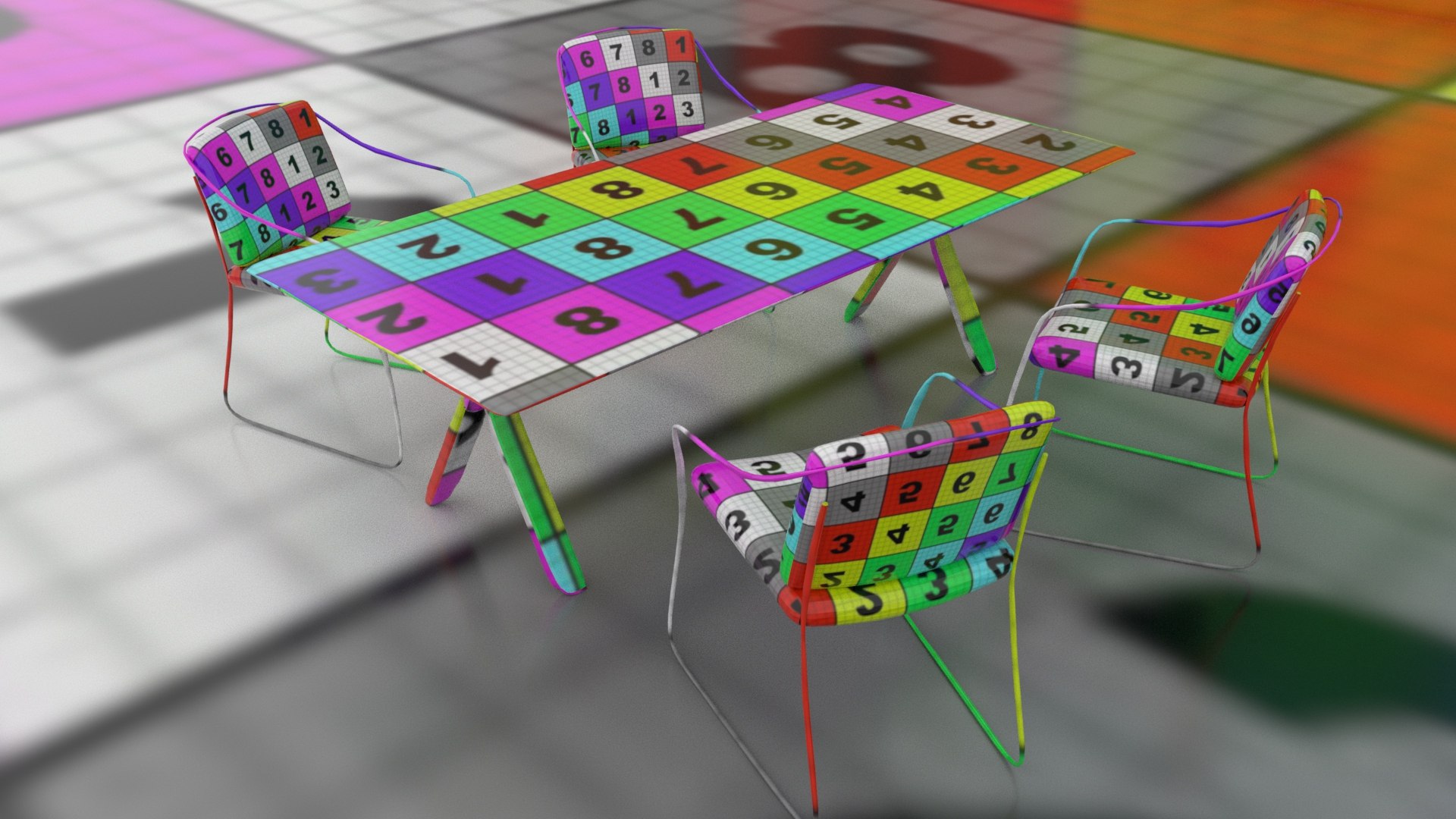 Laos Rustic Table 3D Model - TurboSquid 2274310