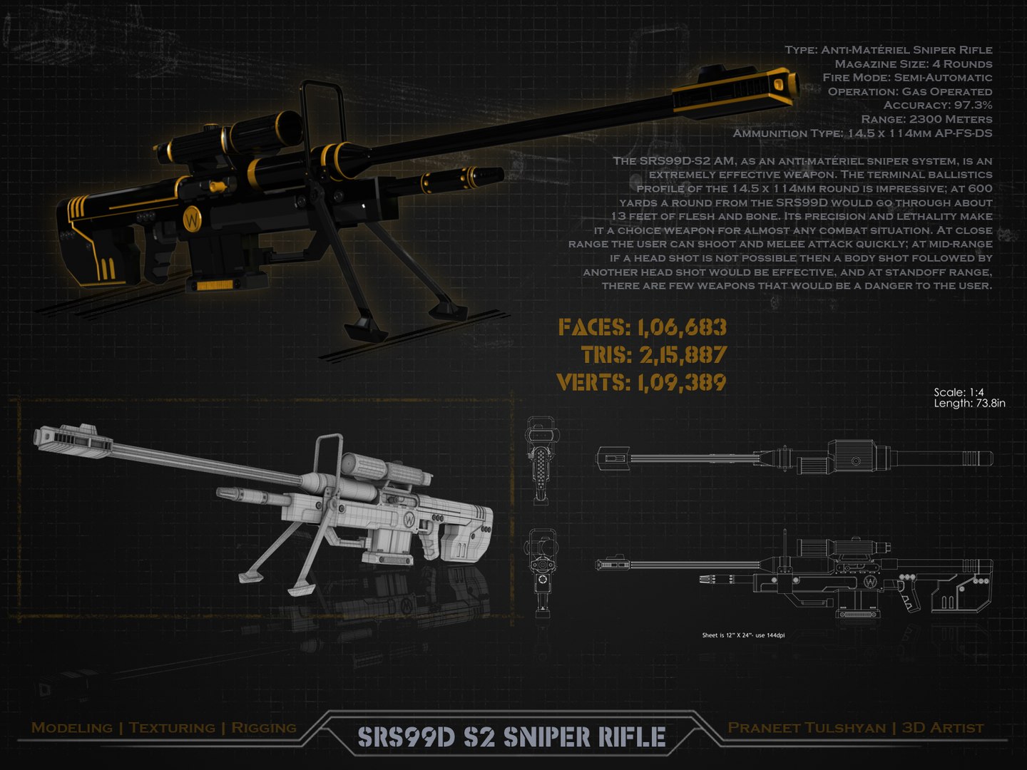 Maya S2 Sniper Rifle