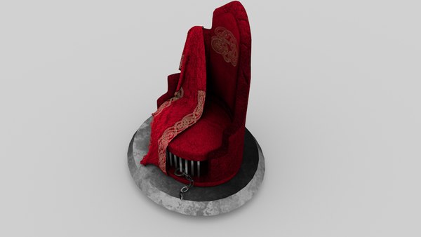 Blender Throne Models | TurboSquid