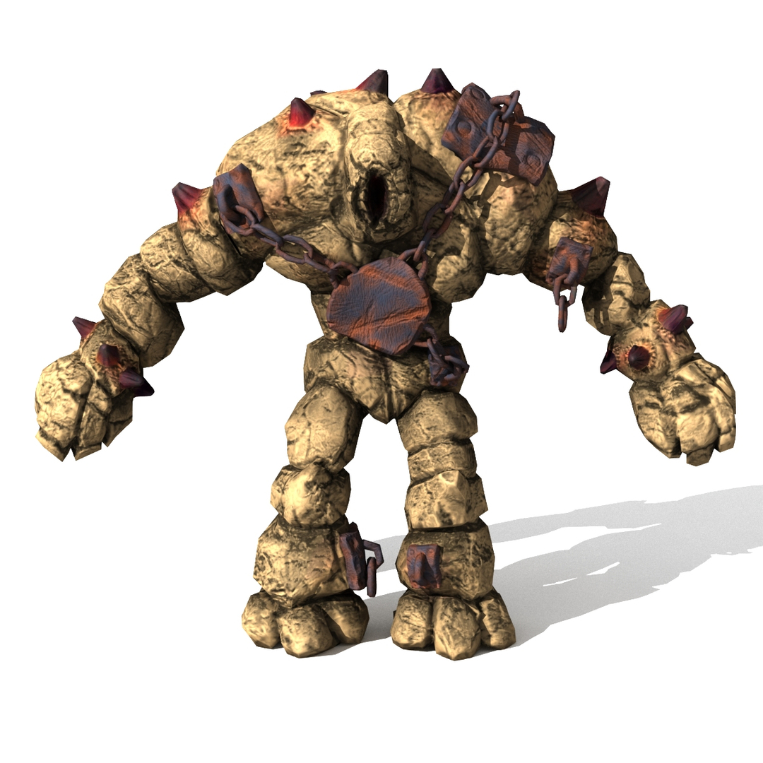 Ready Rock Giant 3d Obj
