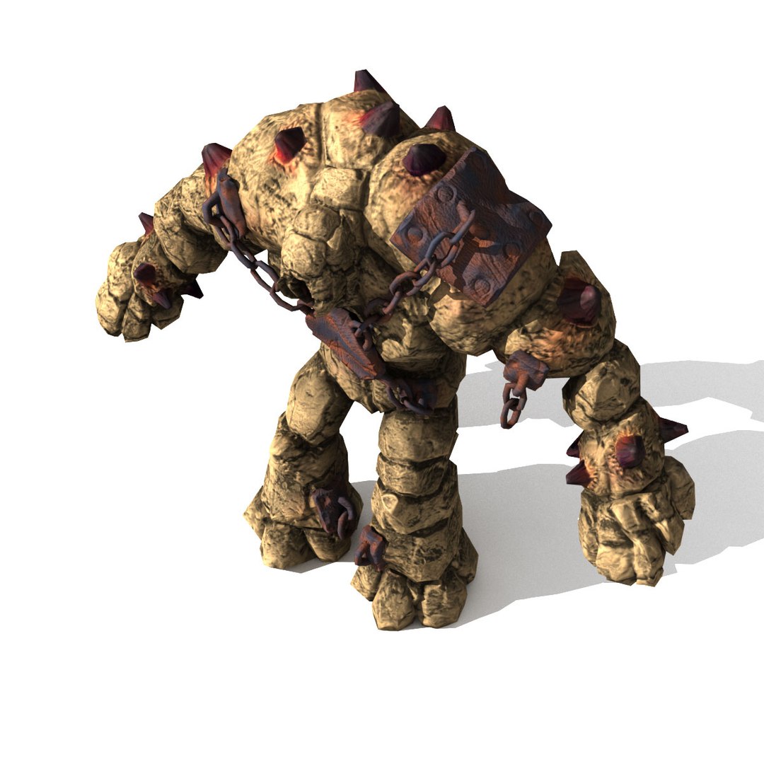 Ready Rock Giant 3d Obj