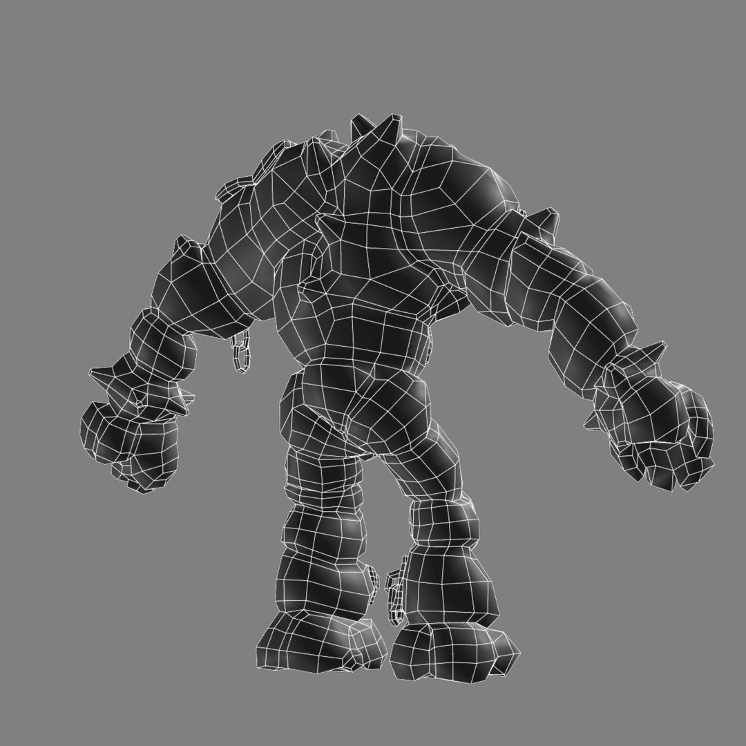 Ready Rock Giant 3d Obj