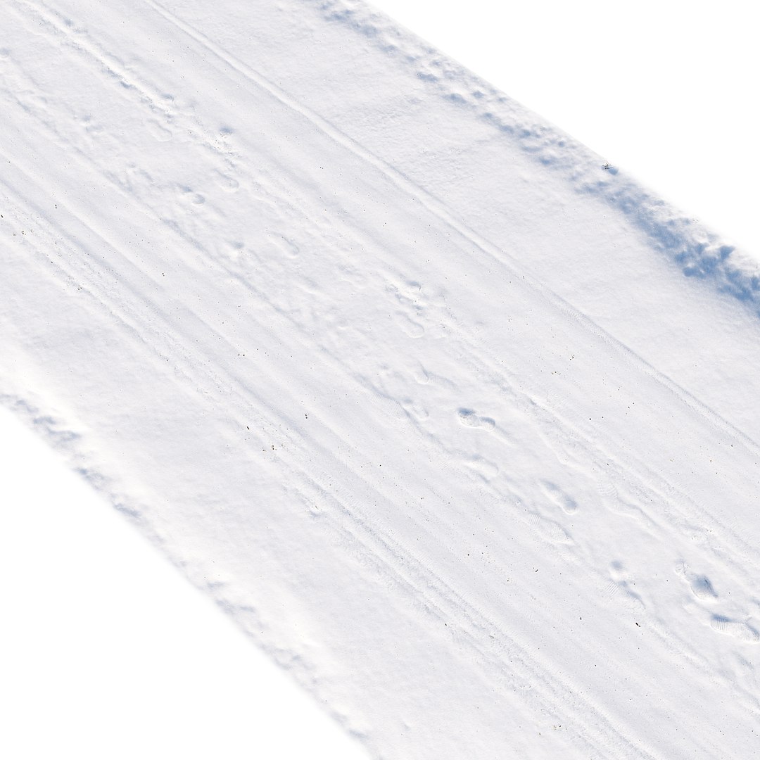 3D Ultra Realistic Snow Road 1 2021Hq Scan - TurboSquid 1837469