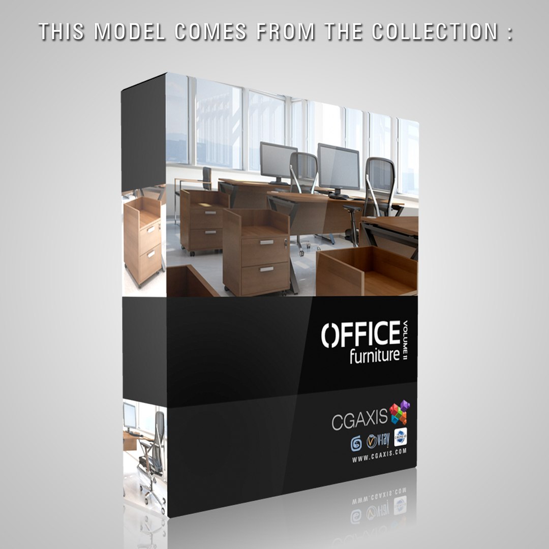 3d Model Office Desk 28