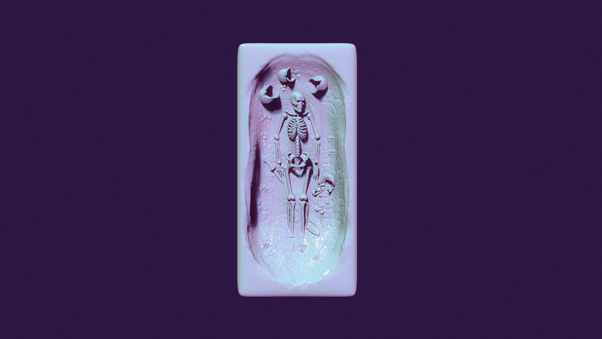 3D Skeleton In Historical Saka Excavations Model - TurboSquid 2123493