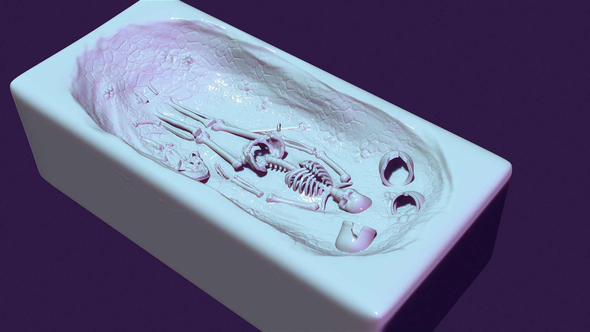 3D Skeleton In Historical Saka Excavations Model - TurboSquid 2123493