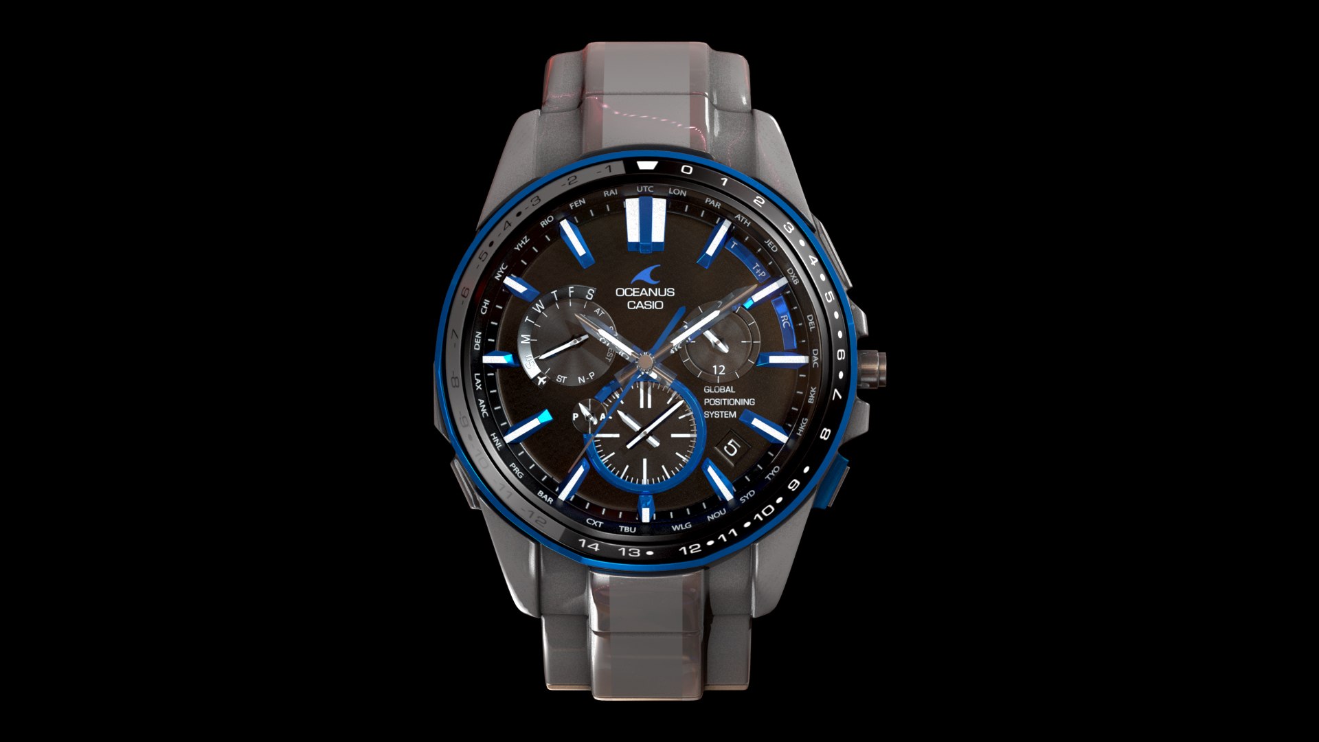 3d Casio Oceanus Model