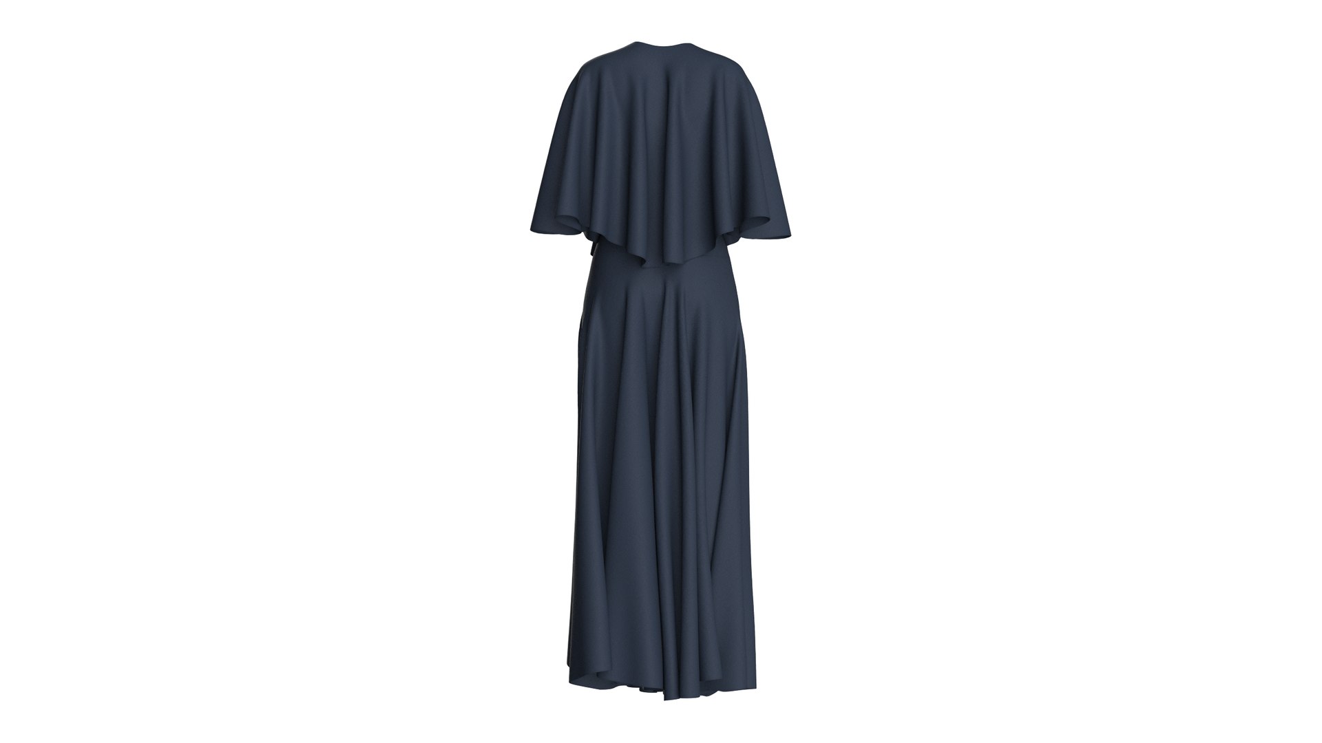 Girls Cope Dress 3D Model - TurboSquid 2395734