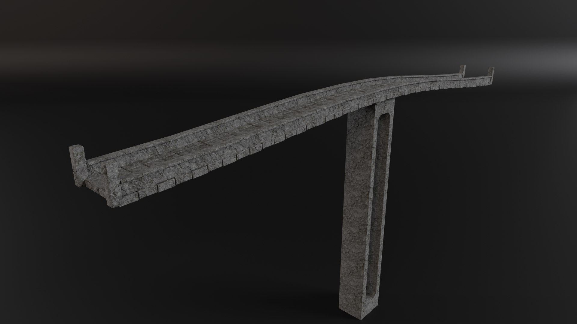 Free 3D Stone Bridge - TurboSquid 2211016