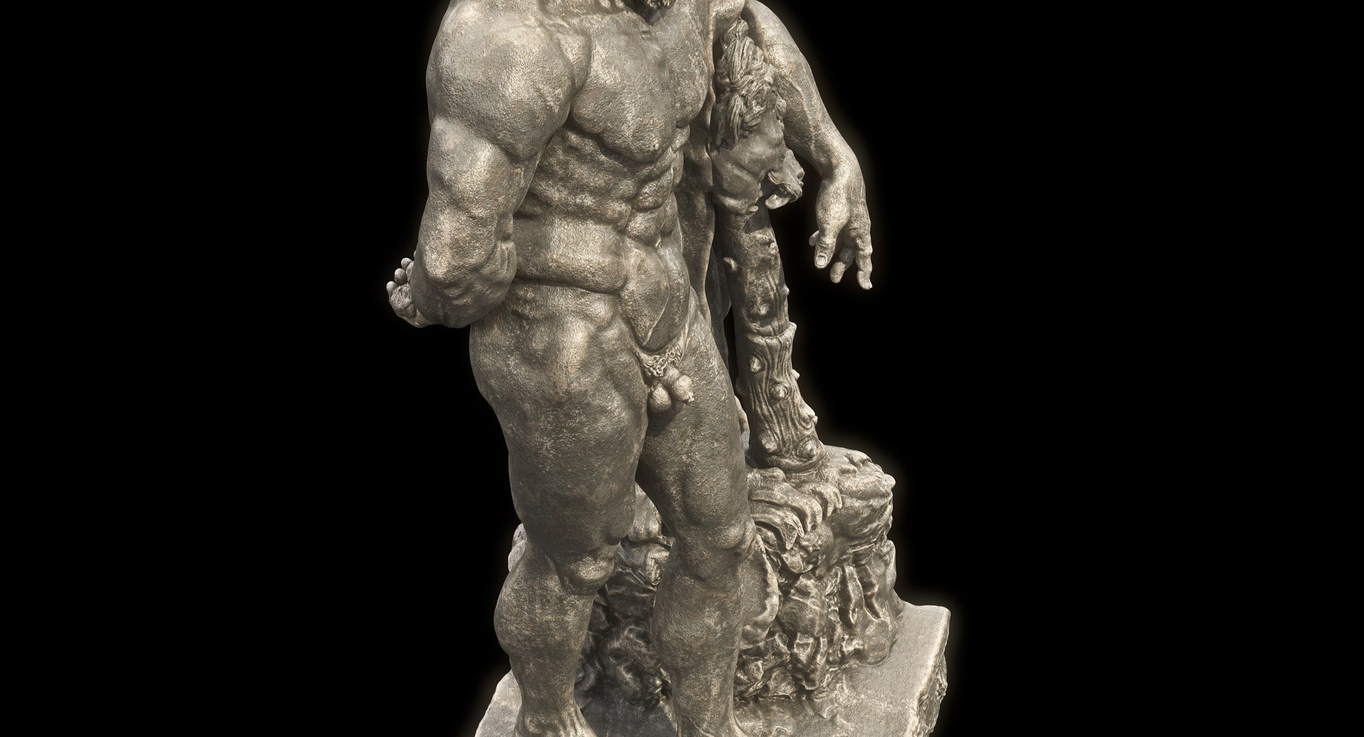 Marble Statue Farnese Hercules 3D Model - TurboSquid 1435475