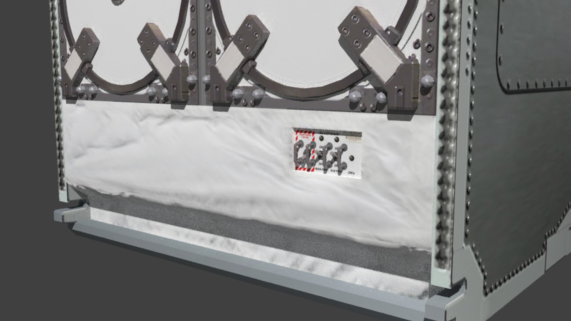 International Payload Rack Ispr Model - TurboSquid 1580918