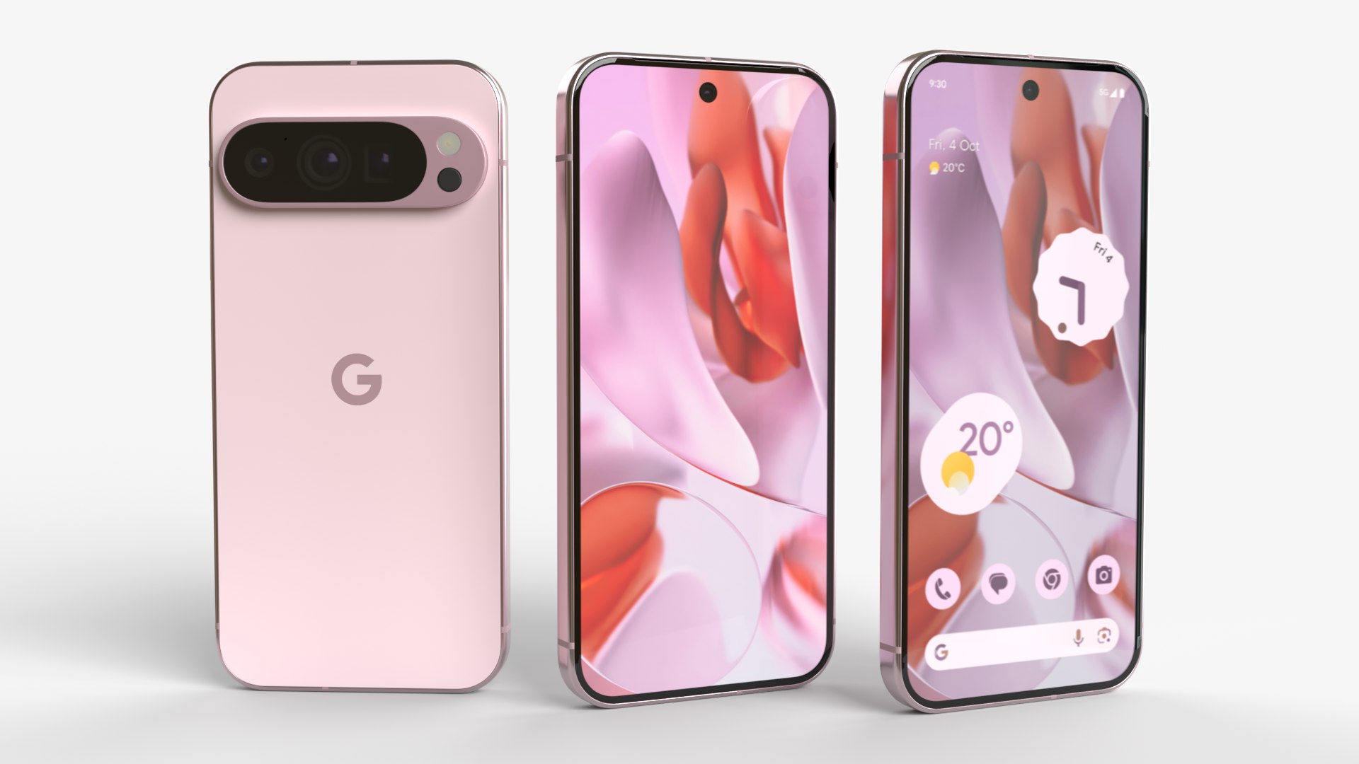 3D Model Google Pixel 9 Pro Quartz - TurboSquid 2268494