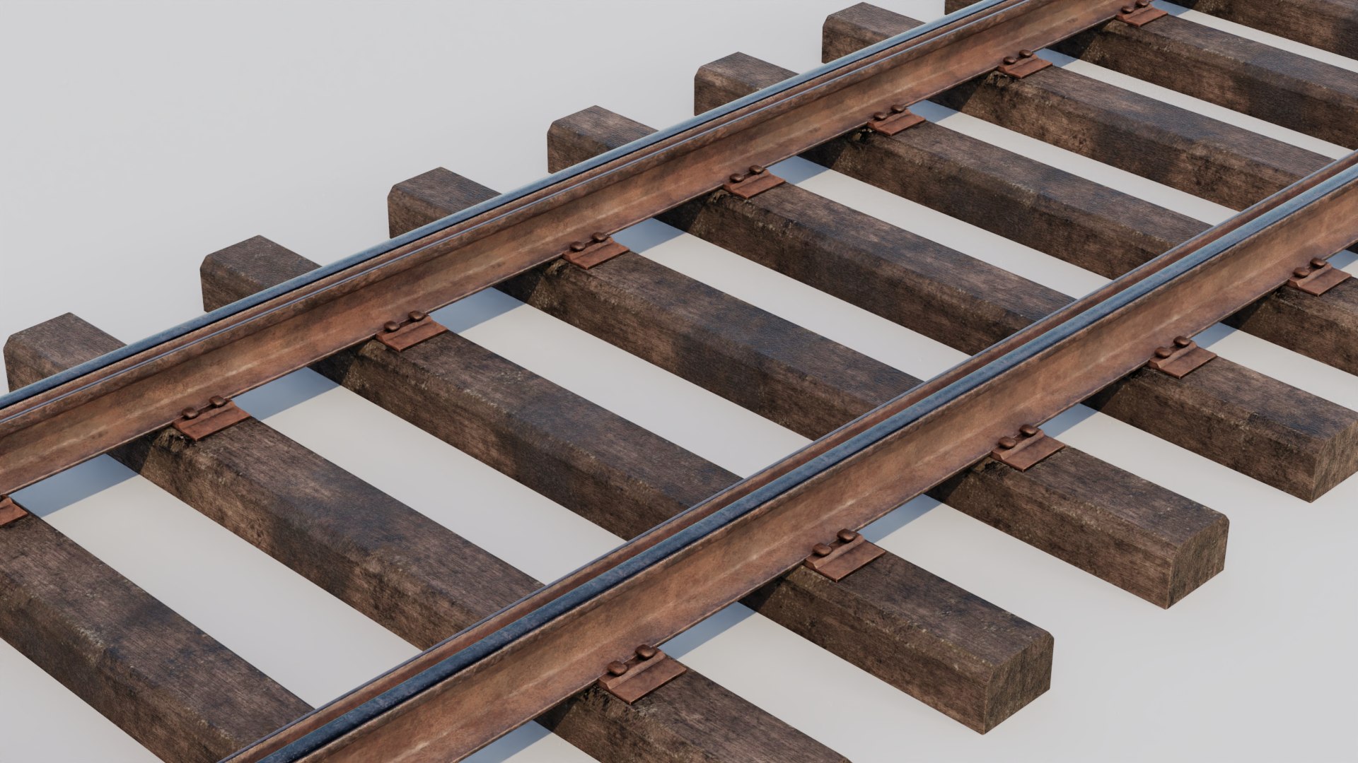 3D Grooved Tramway Railway Track - TurboSquid 1618367