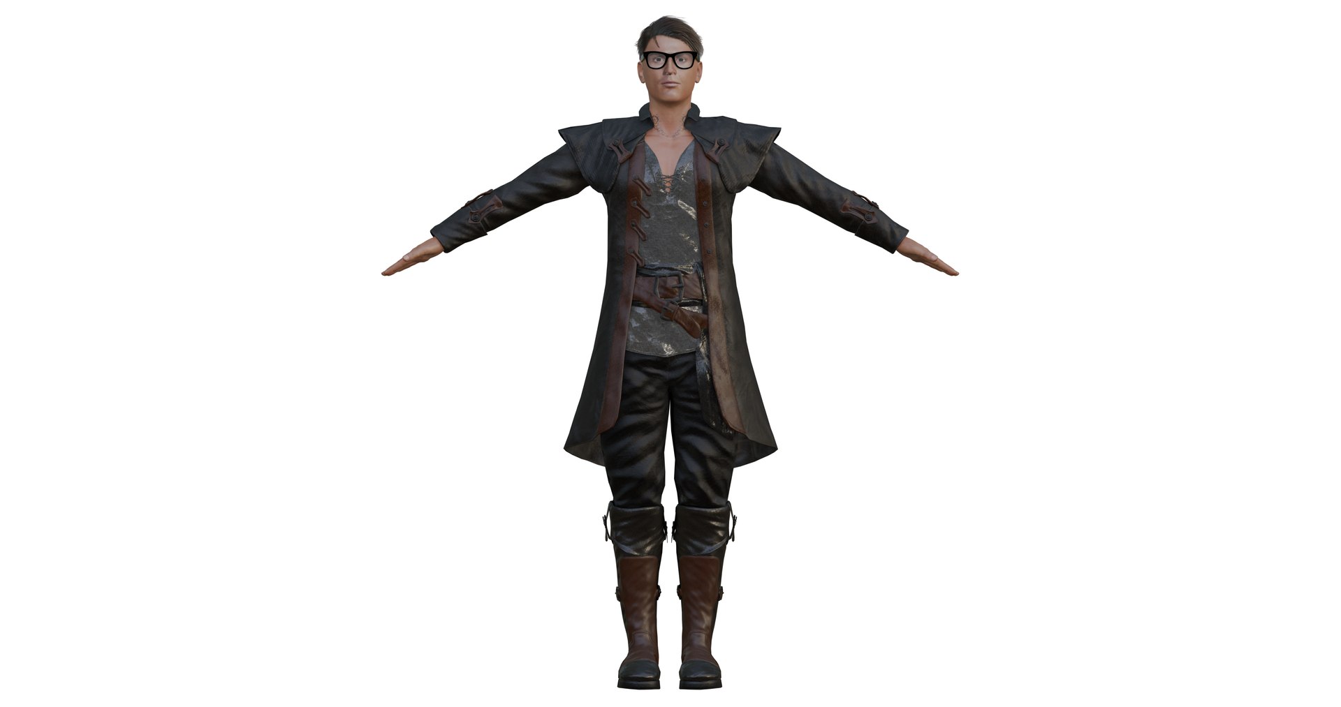 3D Stylized 3D Male Character Model - TurboSquid 2283296