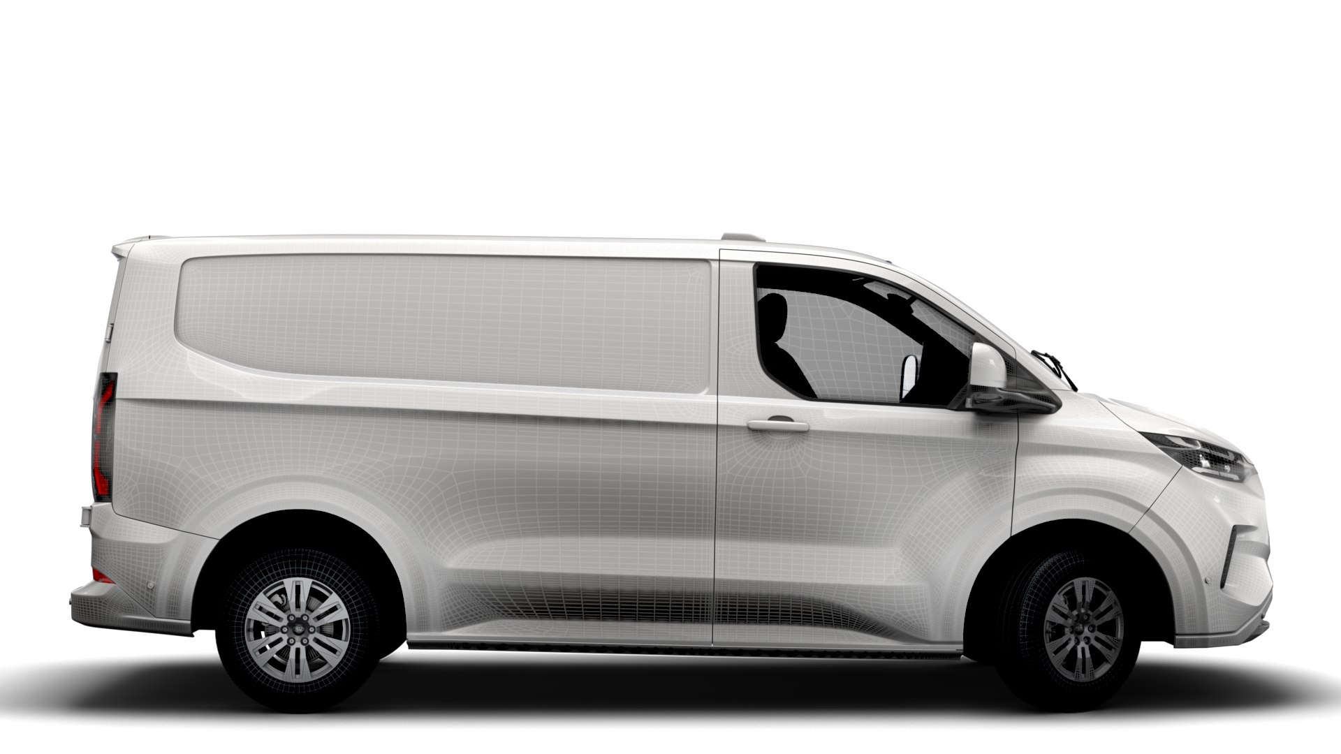 3D Ford Transit Custom Limited L1H1 2023 Model - TurboSquid 2077483