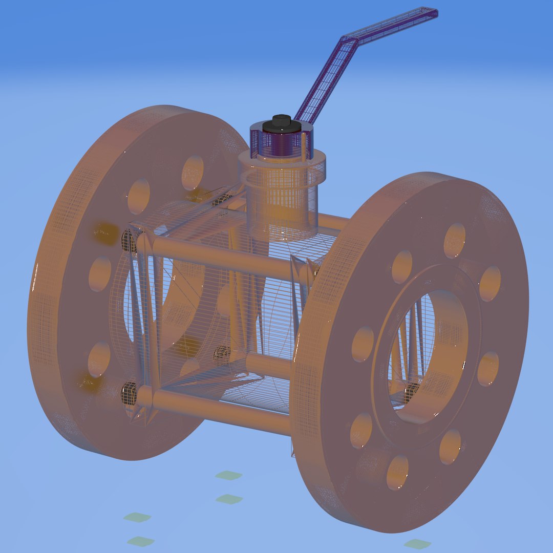 Gas Valve 3d Model