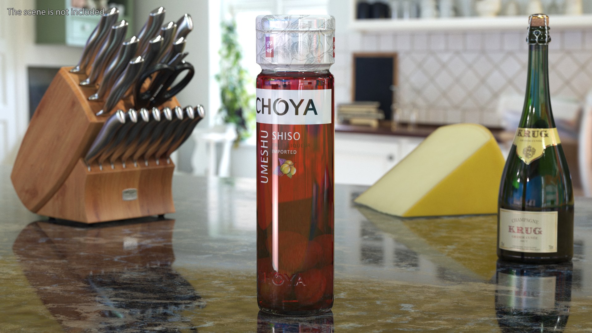 3D Plum Liqueur Choya Umeshu Shiso - TurboSquid 2022401