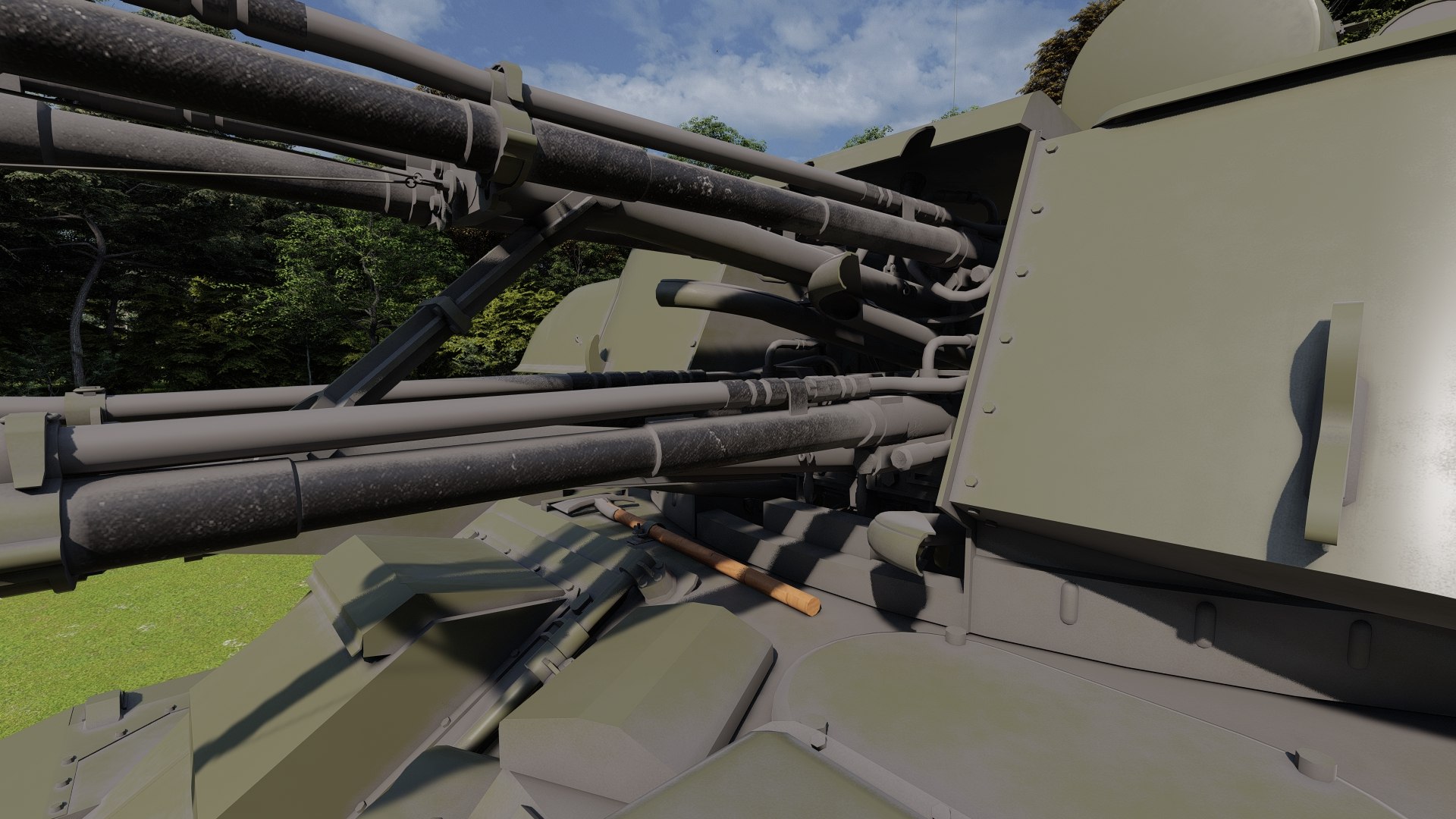 Anti Aircraft Tank 3D Model - TurboSquid 2285907